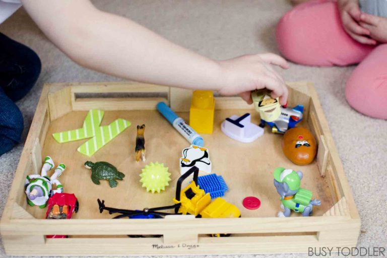 I-Spy Tray Activity - Busy Toddler