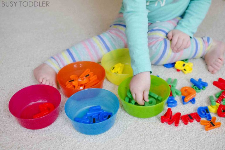 8 Simple Sorting Activities for Toddlers - Busy Toddler