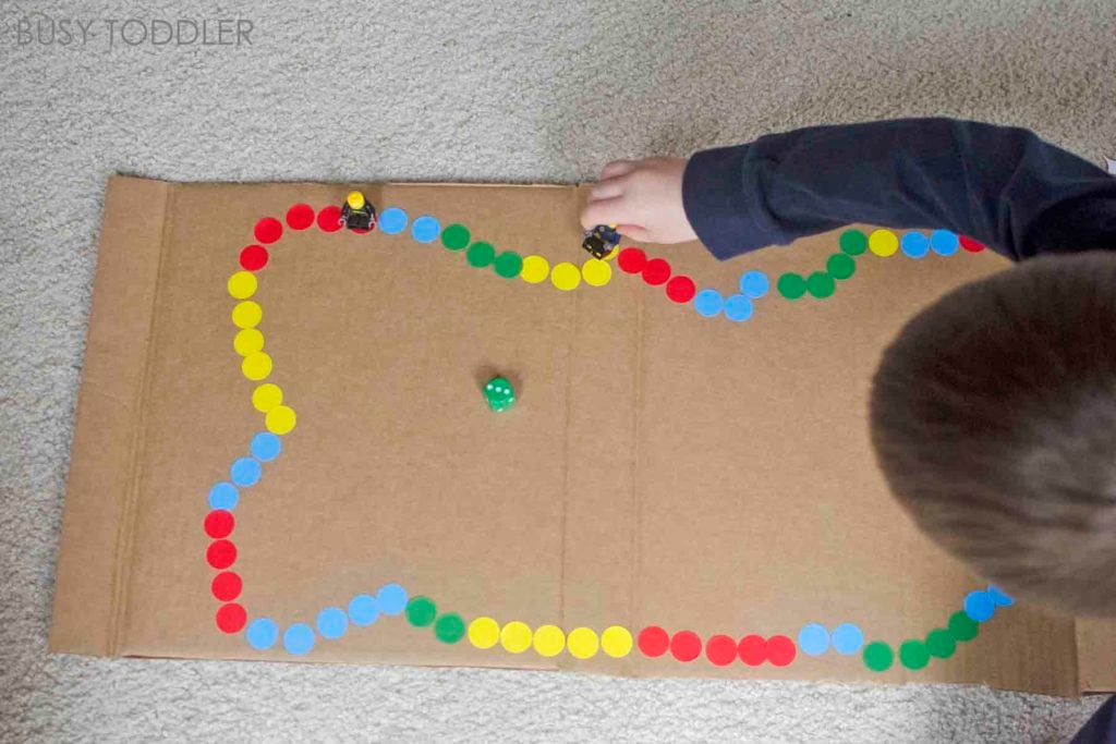 DIY Board Game - Busy Toddler