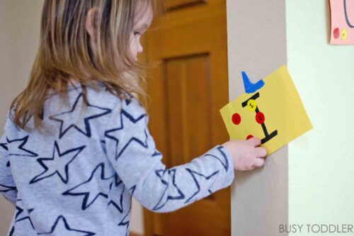 Alphabet Sticker Match - Busy Toddler