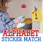 Alphabet Magnet Match-up - Literacy Activity: Busy Toddler