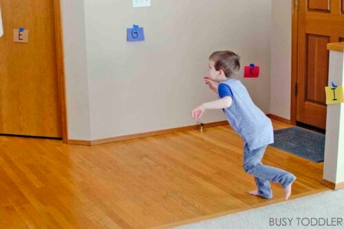 Alphabet Find Learning Activity - Busy Toddler