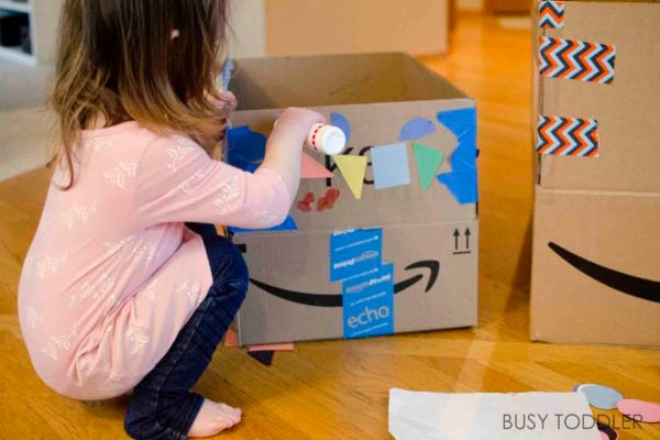4 Tips for Extreme Box Decorating - Busy Toddler
