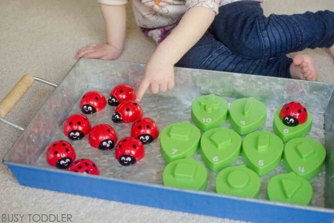 Developing Number Sense Through Play - Busy Toddler