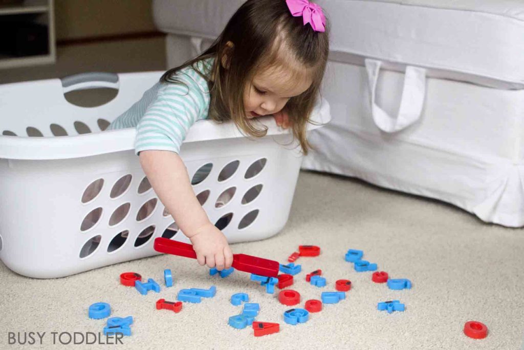 ABC Fishing: Easy Toddler Alphabet Game - Busy Toddler