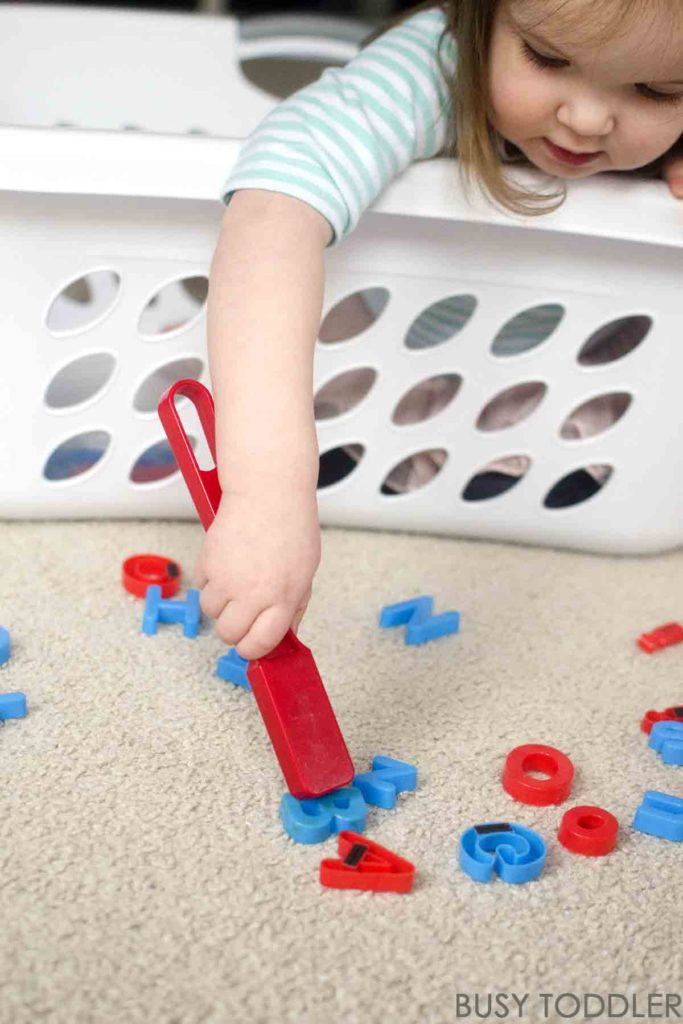 ABC Fishing: Easy Toddler Alphabet Game - Busy Toddler