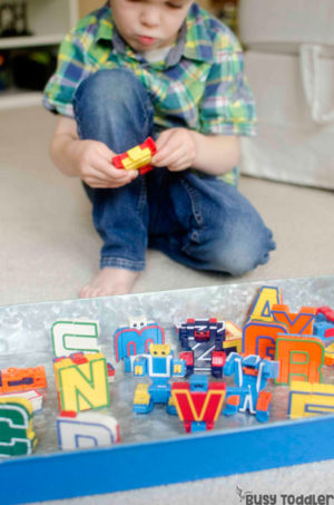 Play-Based Alphabet Activities - Busy Toddler