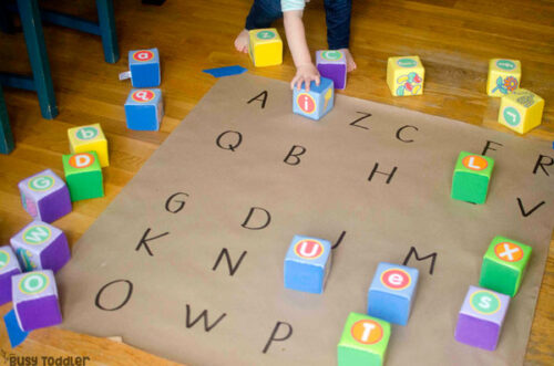 Play-Based Alphabet Activities - Busy Toddler