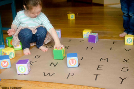 Play-Based Alphabet Activities - Busy Toddler