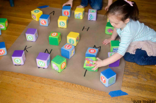 Play-Based Alphabet Activities - Busy Toddler