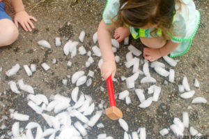 Easy Summer Activity: Ice Smash Game - Busy Toddler