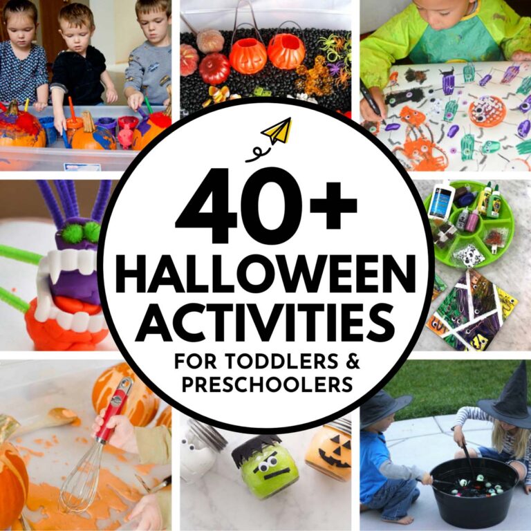 40+ Halloween Activities for Toddlers and Preschoolers
