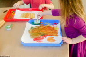 Easy Fall Art Activity - Busy Toddler