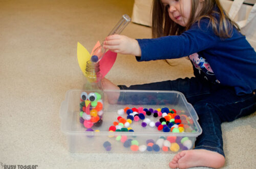 Feed the Turkey Thanksgiving Activity - Busy Toddler
