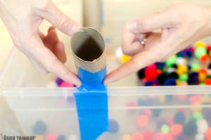 Pom Pom Ramps - Toddler Activity