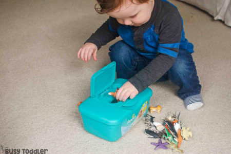 Simple Toy Push Activity - Busy Toddler