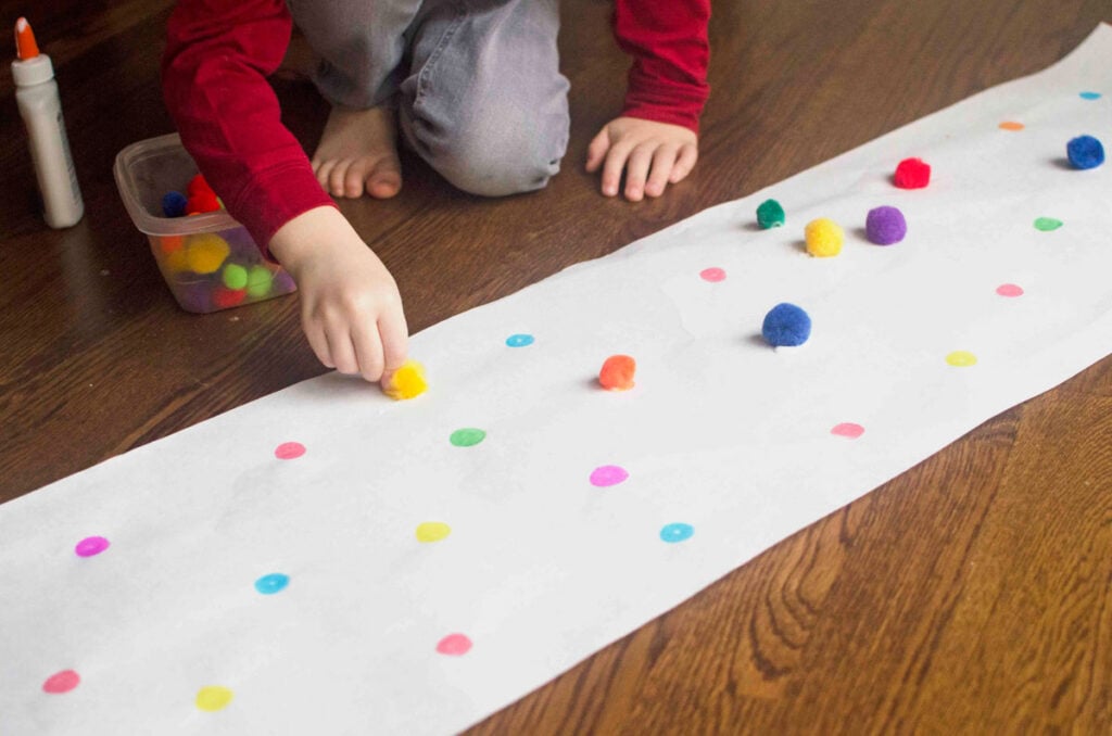 Match & Glue: Preschool Fine Motor Activity - Busy Toddler
