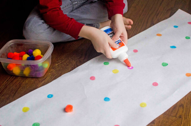 Match & Glue: Preschool Fine Motor Activity - Busy Toddler