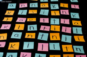 Post-It Names: Easy Alphabet Activity