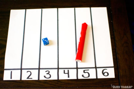 Roll & Tally: Easy Dice Math Activity