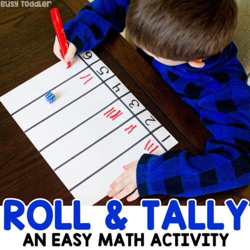 Roll & Tally: Easy Dice Math Activity