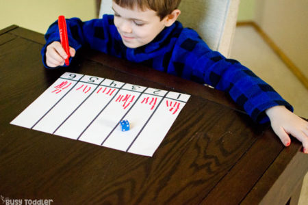 Roll & Tally: Easy Dice Math Activity