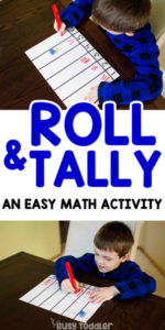 Roll & Tally: Easy Dice Math Activity