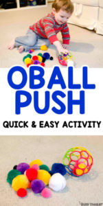 Pom Pom Oball Push: Taby Activity - Busy Toddler