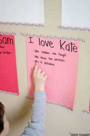 Make Love Posters: Easy Valentine's Activity for the Whole Family