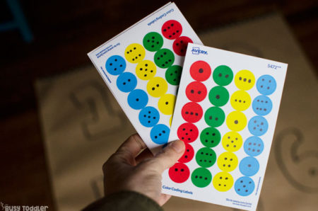 Dot Sticker Math: A Preschool Number Sense Activity