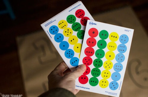 Dot Sticker Math: A Preschool Number Sense Activity