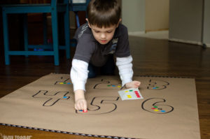 Dot Sticker Math: A Preschool Number Sense Activity