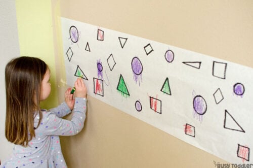 Find the Shapes Math Activity - Busy Toddler