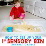 How To Set Up Your First Sensory Bin - Busy Toddler
