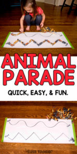 Animal Parade Toddler Activity - Busy Toddler