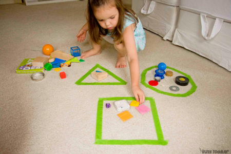 Shape Sorting Activity: Go Beyond Memorizing - Busy Toddler