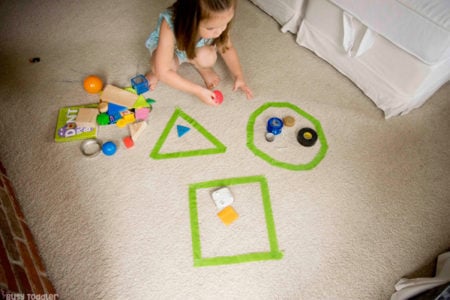 Shape Sorting Activity: Go Beyond Memorizing - Busy Toddler