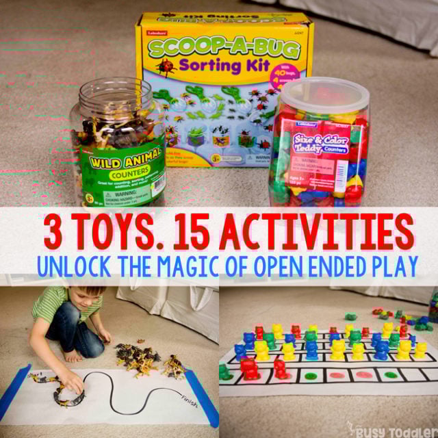 15 Ways to Turn Toys into Activities - Busy Toddler