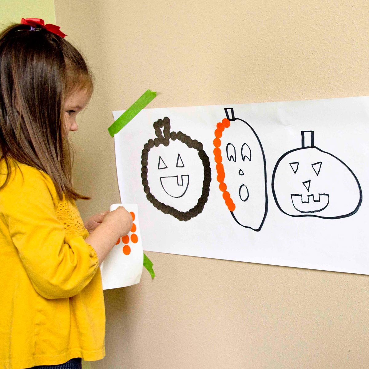 Halloween Dot Stickers - Busy Toddler