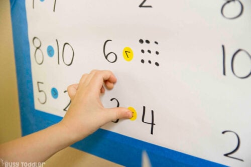 Greater Than Less Than Math Activity - Busy Toddler