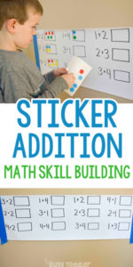 Dot Sticker Addition: A Fun Math Activity - Busy Toddler