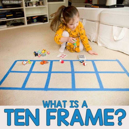 Ten Frame: What it is and Why it Matters? - Busy Toddler