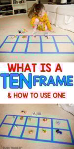Ten Frame: What it is and Why it Matters? - Busy Toddler