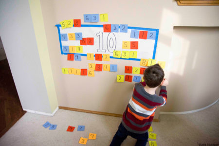 Making 10 Addition Activity - Busy Toddler