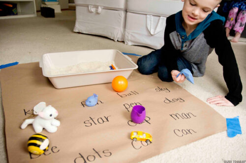 Matching Objects to Words: Reading Activity - Busy Toddler