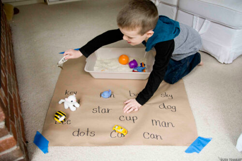 Matching Objects to Words: Reading Activity - Busy Toddler