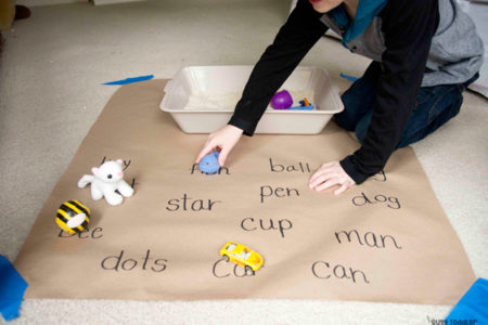 Matching Objects to Words: Reading Activity - Busy Toddler