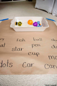 Matching Objects to Words: Reading Activity - Busy Toddler
