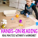 Matching Objects to Words: Reading Activity - Busy Toddler