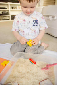 Matching Pairs: An Easy Sensory Activity - Busy Toddler